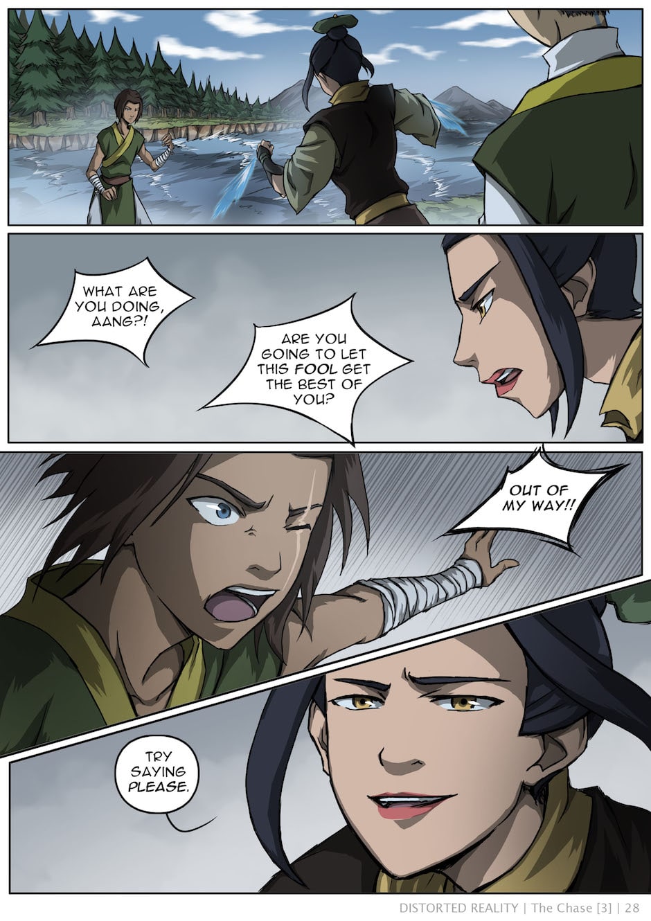 Read Avatar: Distorted Reality :: [Book 2] Ch 7: The Chase [3], 1-28 ...