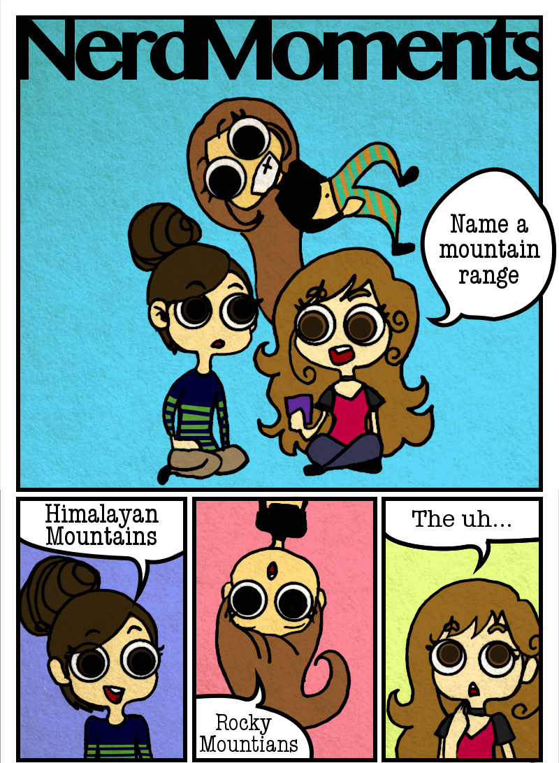 Read Bit Size Brain Mush :: Nerd Moments | Tapas Comics