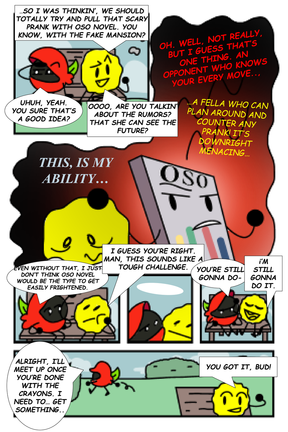 Read OSO Comics :: Vol. 1 Issue 4: The Unscareables | Tapas Comics