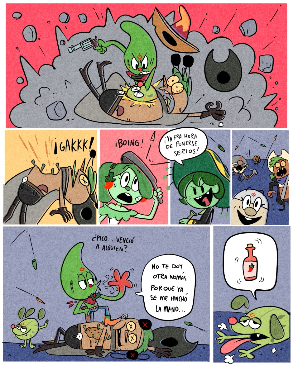 Read Hot Salsa: Deseo tu Pistola (ESP) :: Invasión de Primos | Tapas Comics