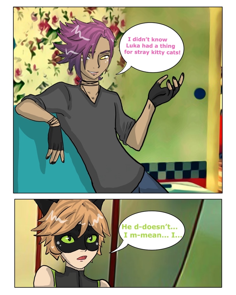 Read Miraculous Ladybug: Chat Noir and Luka :: Stray Kitten | Tapas Comics