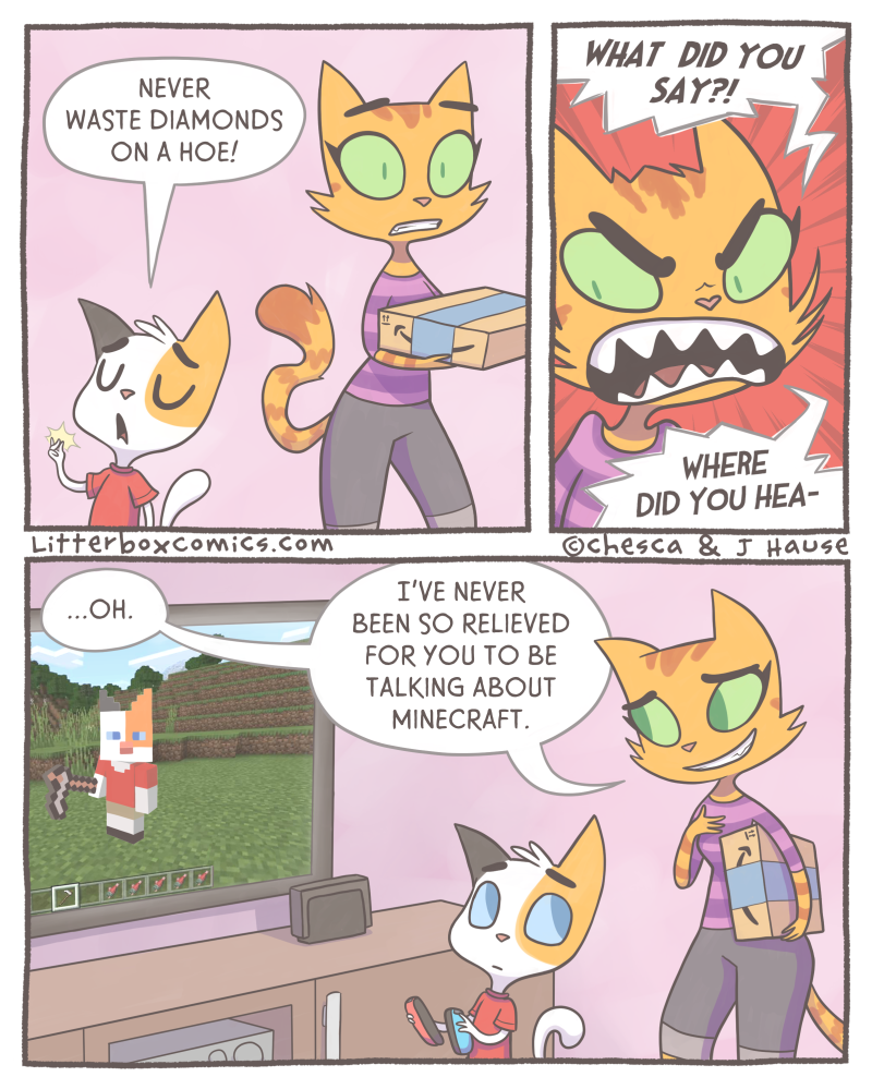 Litterbox Comics :: Hoe | Tapas