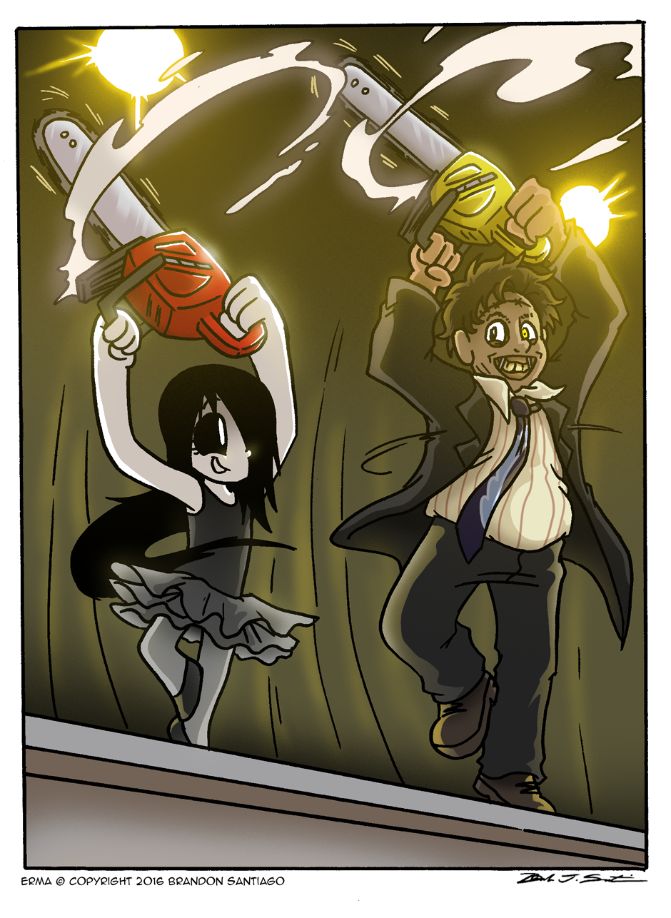 Read Erma :: 13 Days of ERMA-WEEN: Day 1 | Tapas Comics