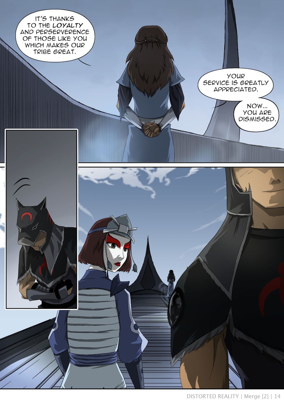 Read Avatar: Distorted Reality :: [Book 2] Ch 1: Merge [2] | Tapas Comics