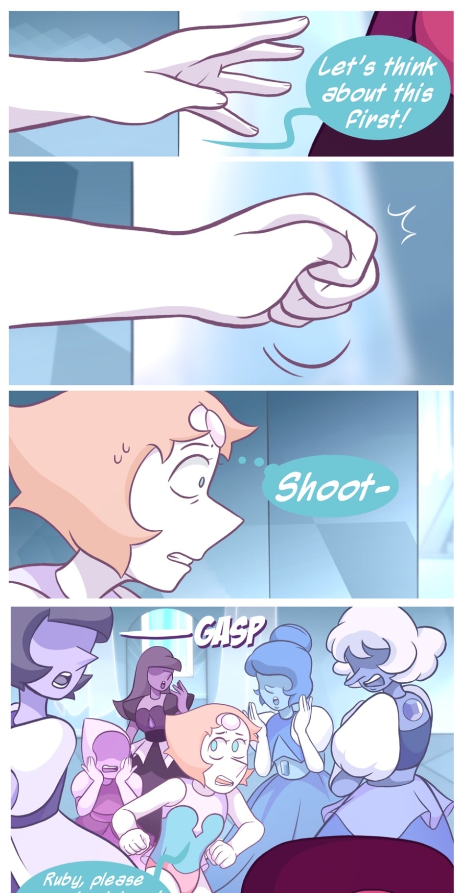 Read Fracture AU ( Steven Universe AU ) :: Meeting in the Middle | Tapas Comics