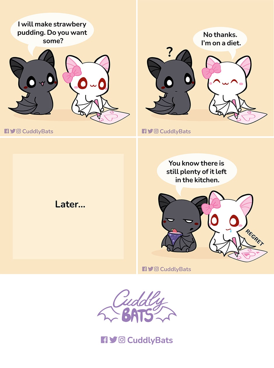 Read Cuddly Bats :: Regret -.- | Tapas Comics