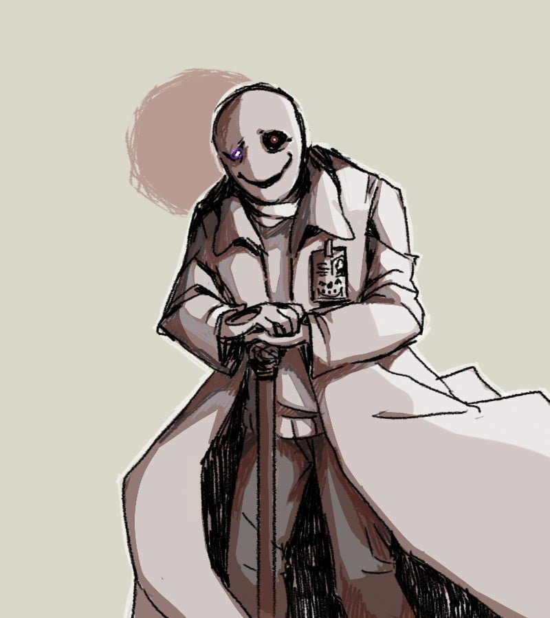 Read Undertale/Deltarune Fan Comics :: Drawing Gaster | Tapas Comics