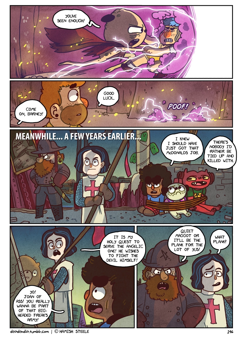 Read DeadEndia: The Original Run :: 8. End | 4/10 | Tapas Comics