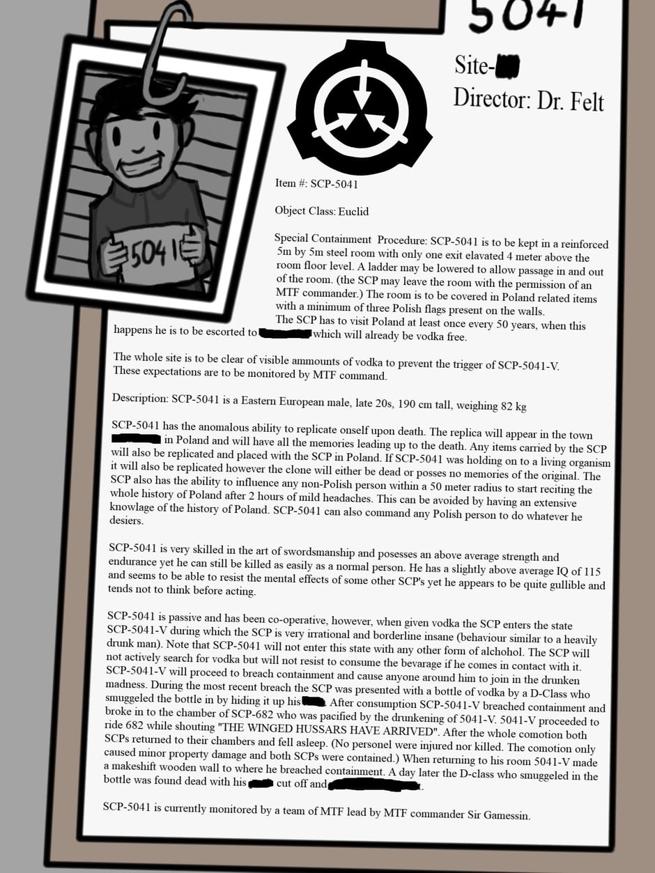 Read SCP-DISCORDANCE :: SCP-5041 The never ending Slav | Tapas Comics