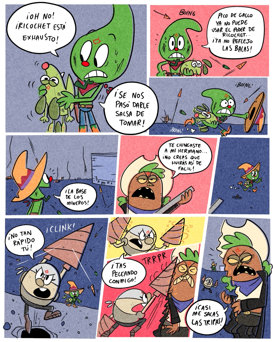 Read Hot Salsa: Deseo tu Pistola (ESP) :: Invasión de Primos | Tapas Comics