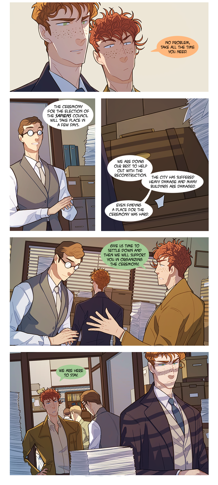 Read Mismatch :: 3. Here to stay - 4. Brotherly bond | Tapas Comics