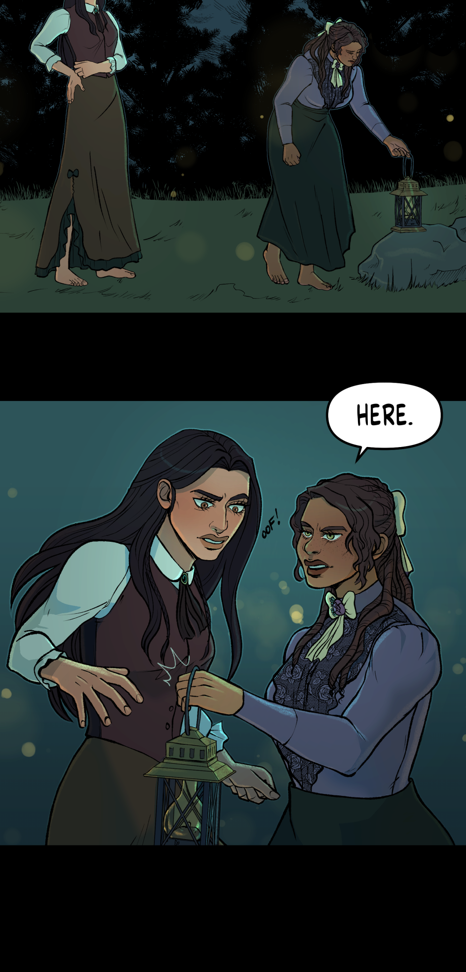 Read A Web of Lace :: The Three Sisters | Tapas Comics