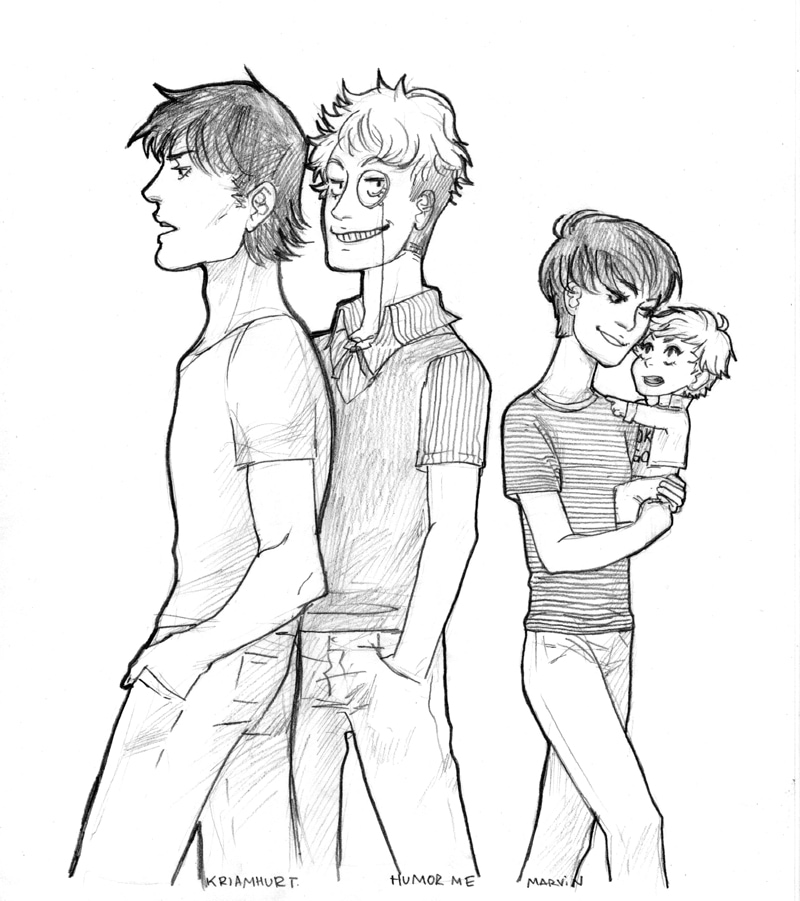 Read Humor Me - Gallery - :: James, Louis, Charlie and Lucian by ...