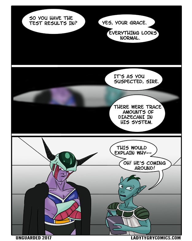 Read Unguarded: A Dragon Ball Z Fancomic :: Ch. 2 Fledgling (Part 2 of ...