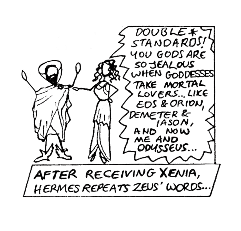 Read Greek Myth Comix :: The Odyssey, Book 5, Part 1 | Tapas Comics