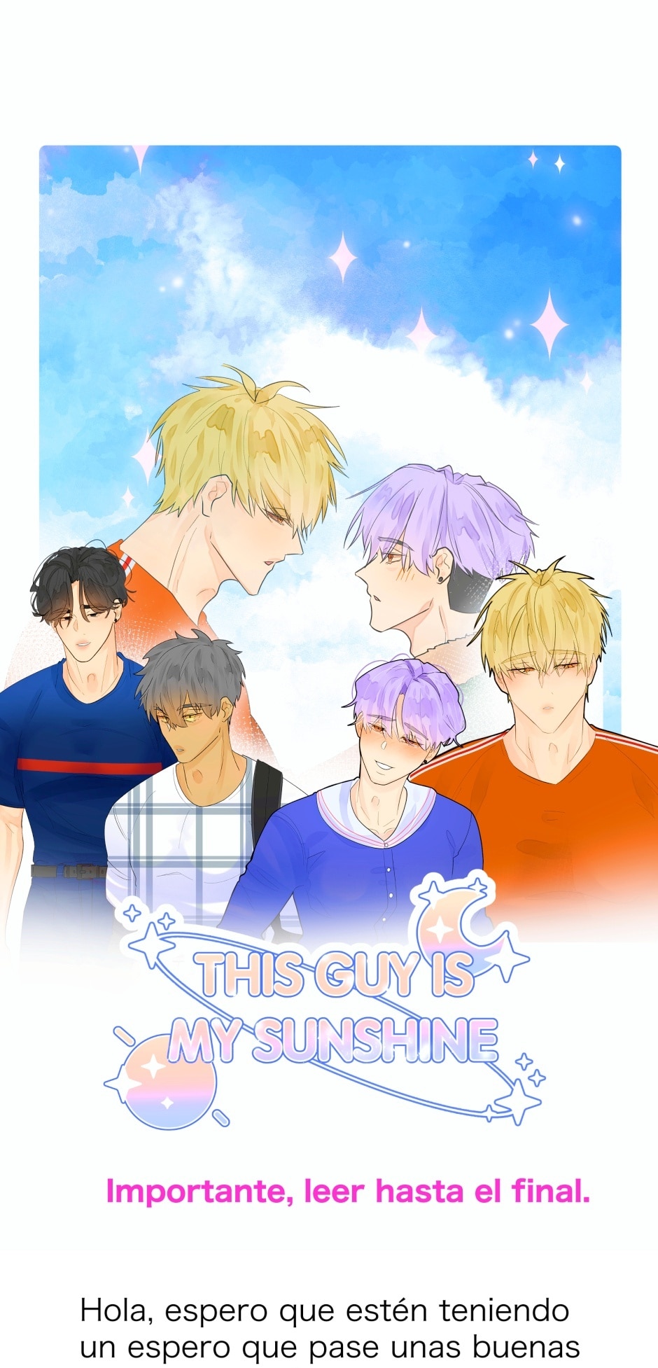 Read BETA version This guy is my sunshine (ESP) :: Ya está disponible ...