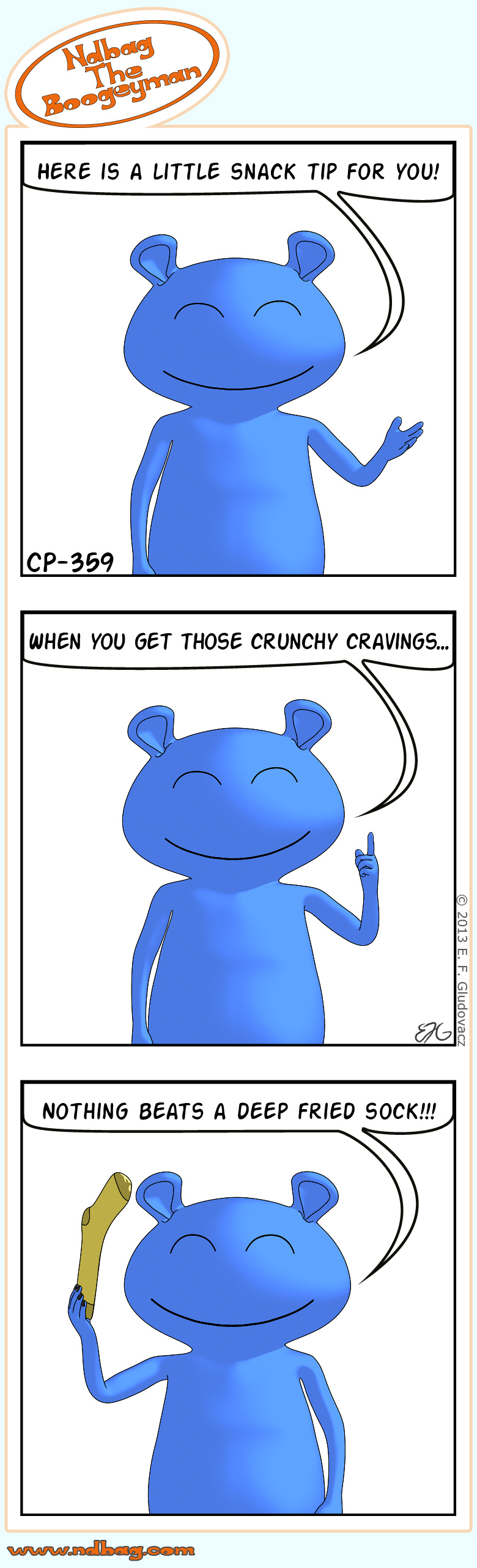 Read Ndbag the Boogeyman :: 300: Snack-tip. | Tapas Comics