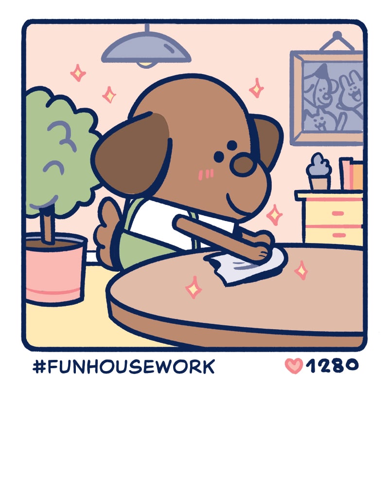 Read Fluffy Hashtags :: Fun Housework | Tapas Comics