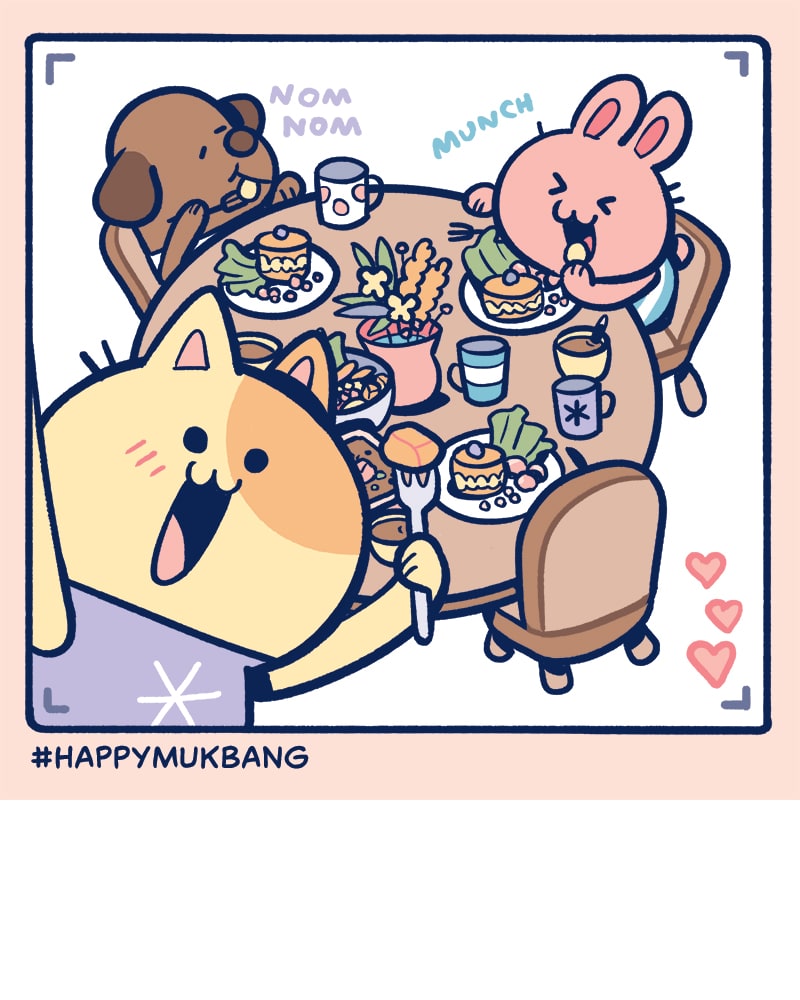 Read Fluffy Hashtags :: Mukbang | Tapas Comics