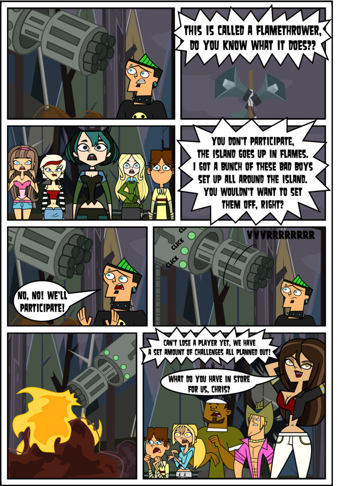 Read Total Drama Outcasts :: Arrival | Tapas Comics
