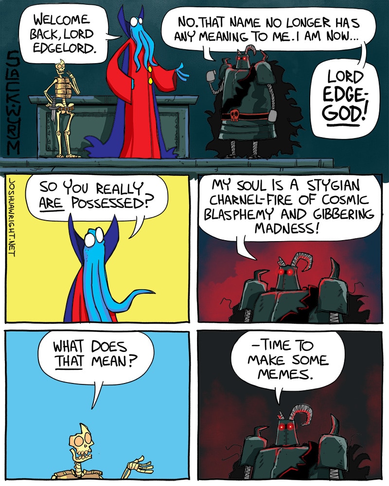 Read Slack Wyrm :: Lord Edge-God | Tapas Comics
