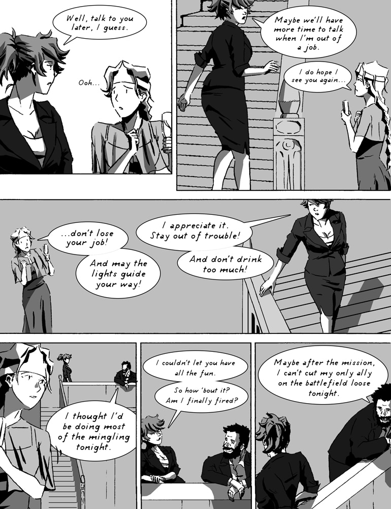 Battle Secretary :: Chapter Two (Part I) | Tapas