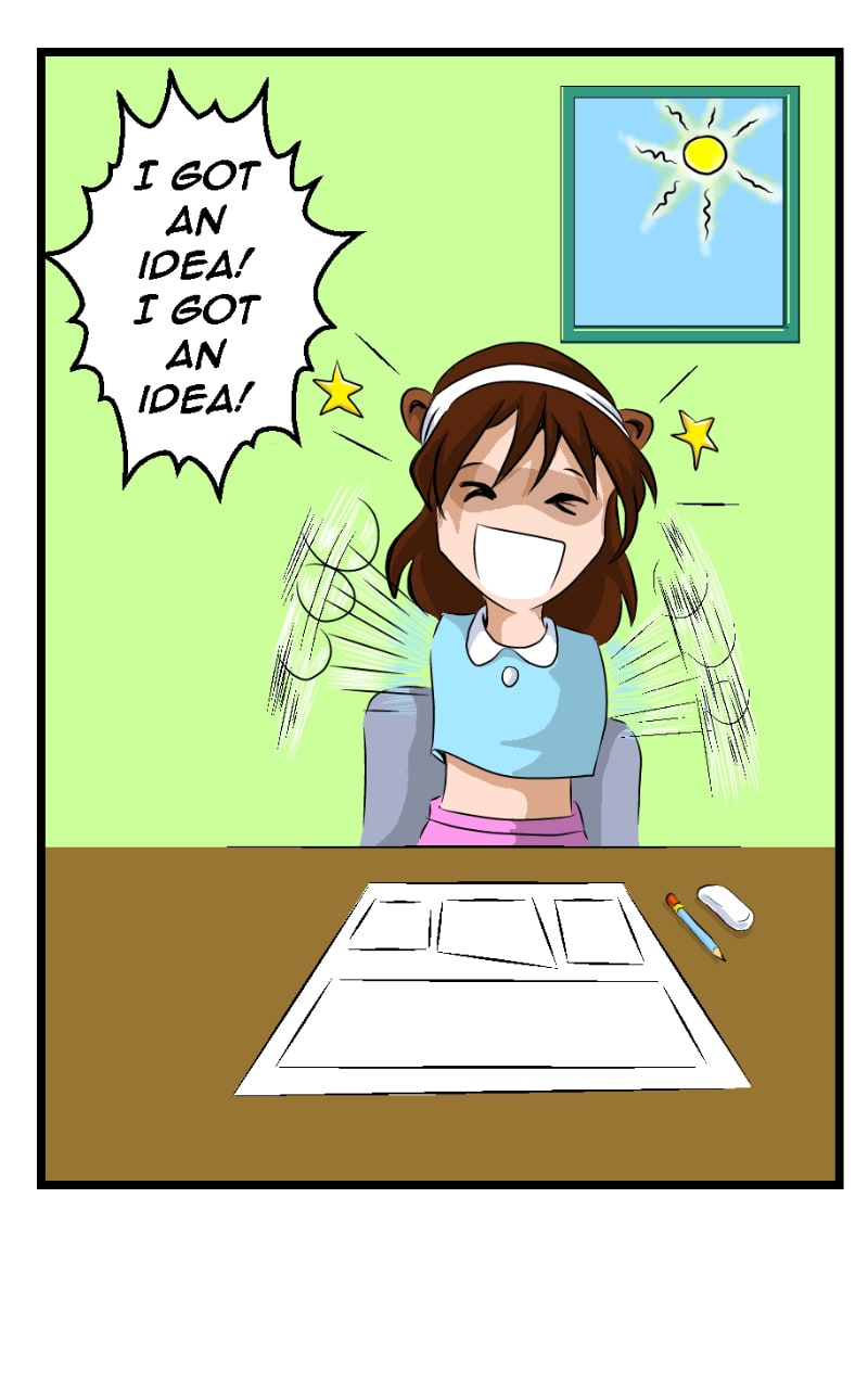 Read Fat Neko and Tanuki Girl :: Comic 3 - Creative Process | Tapas Comics