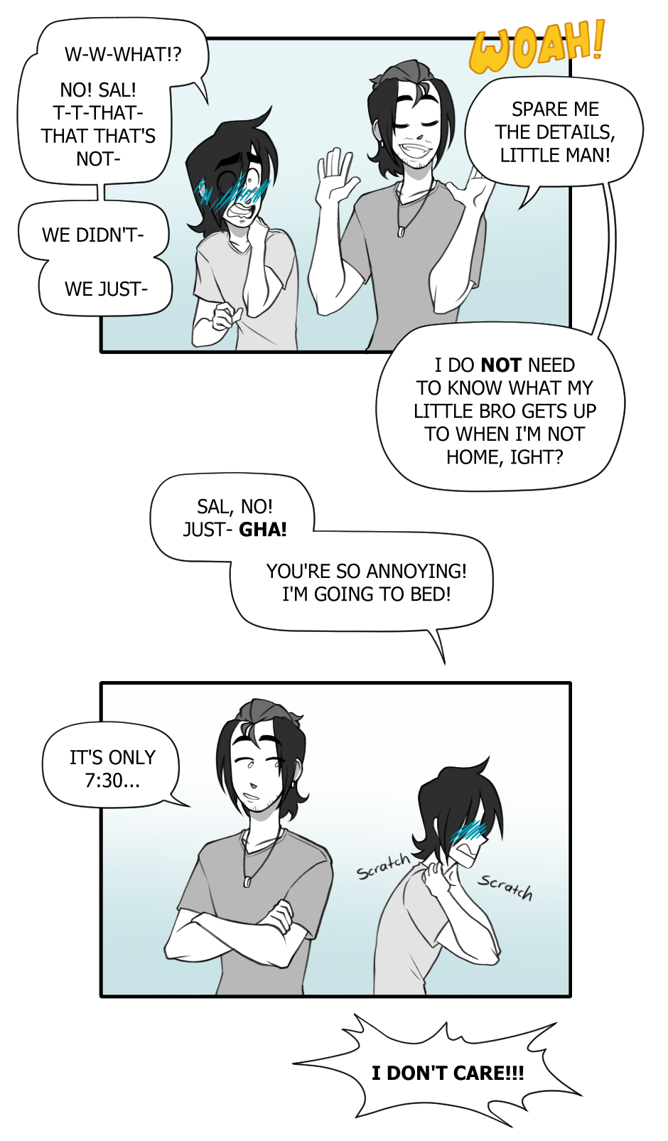 Read Copper eyes :: Mini comic 2 (ink goal) | Tapas Comics