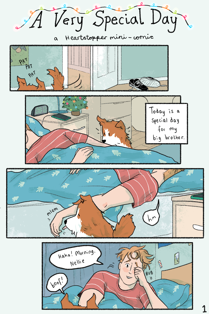 Read Heartstopper :: Mini-Comic: A Very Special Day | Tapas Comics