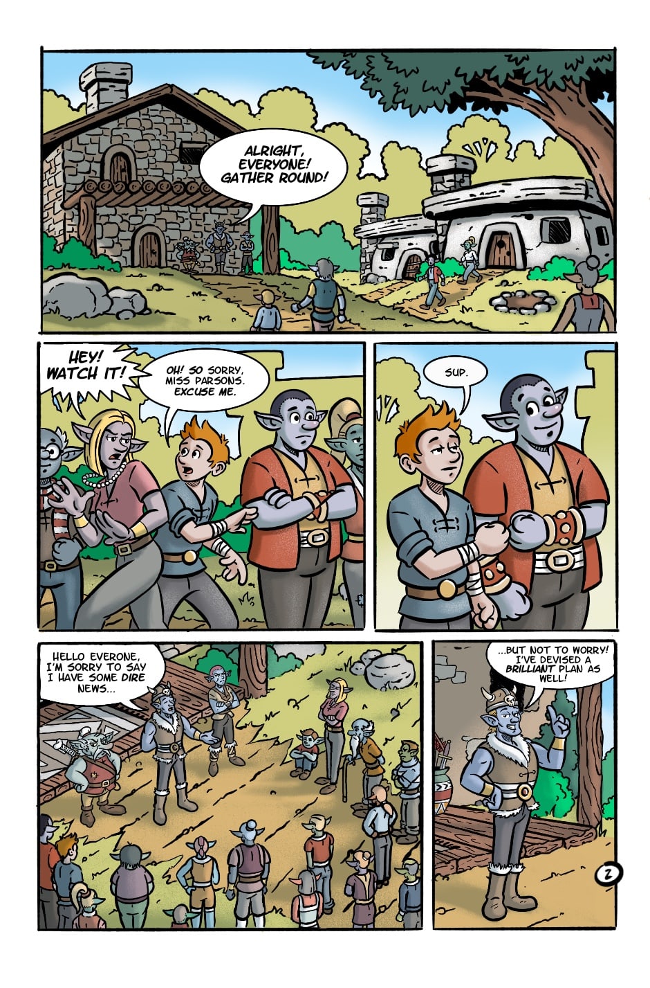 Read Vogel :: Be It Ever So Humble | Tapas Comics