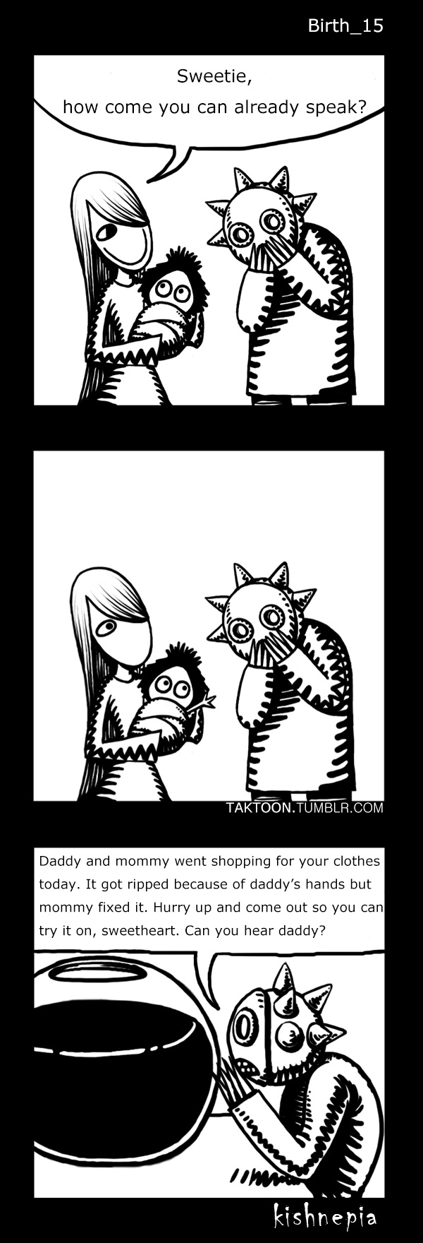 Read The Forks With Spiky Hands :: Birth 15-16 | Tapas Comics