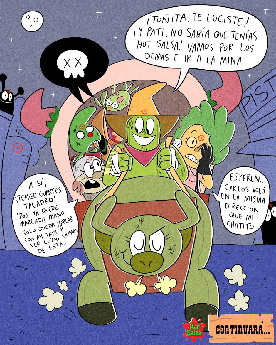 Read Hot Salsa: Deseo tu Pistola (ESP) :: Señor Locutor | Tapas Comics