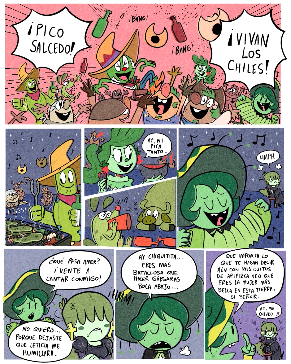 Read Hot Salsa: Deseo tu Pistola (ESP) :: El Duelo Final | Tapas Comics