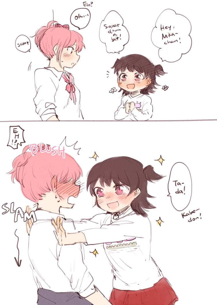 gl (yuri oneshots) :: Kabedon | Tapas