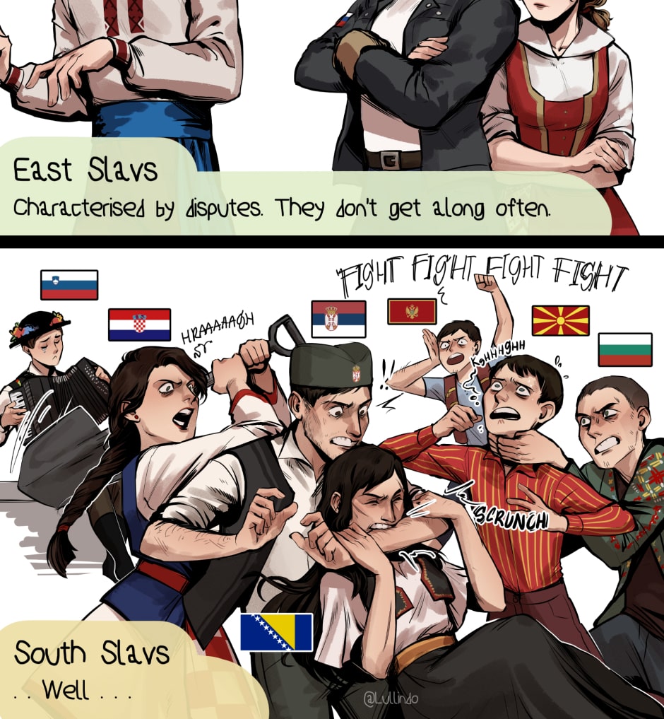 Read Nation-Being-Thing :: #52: Slavic Relations | Tapas Comics