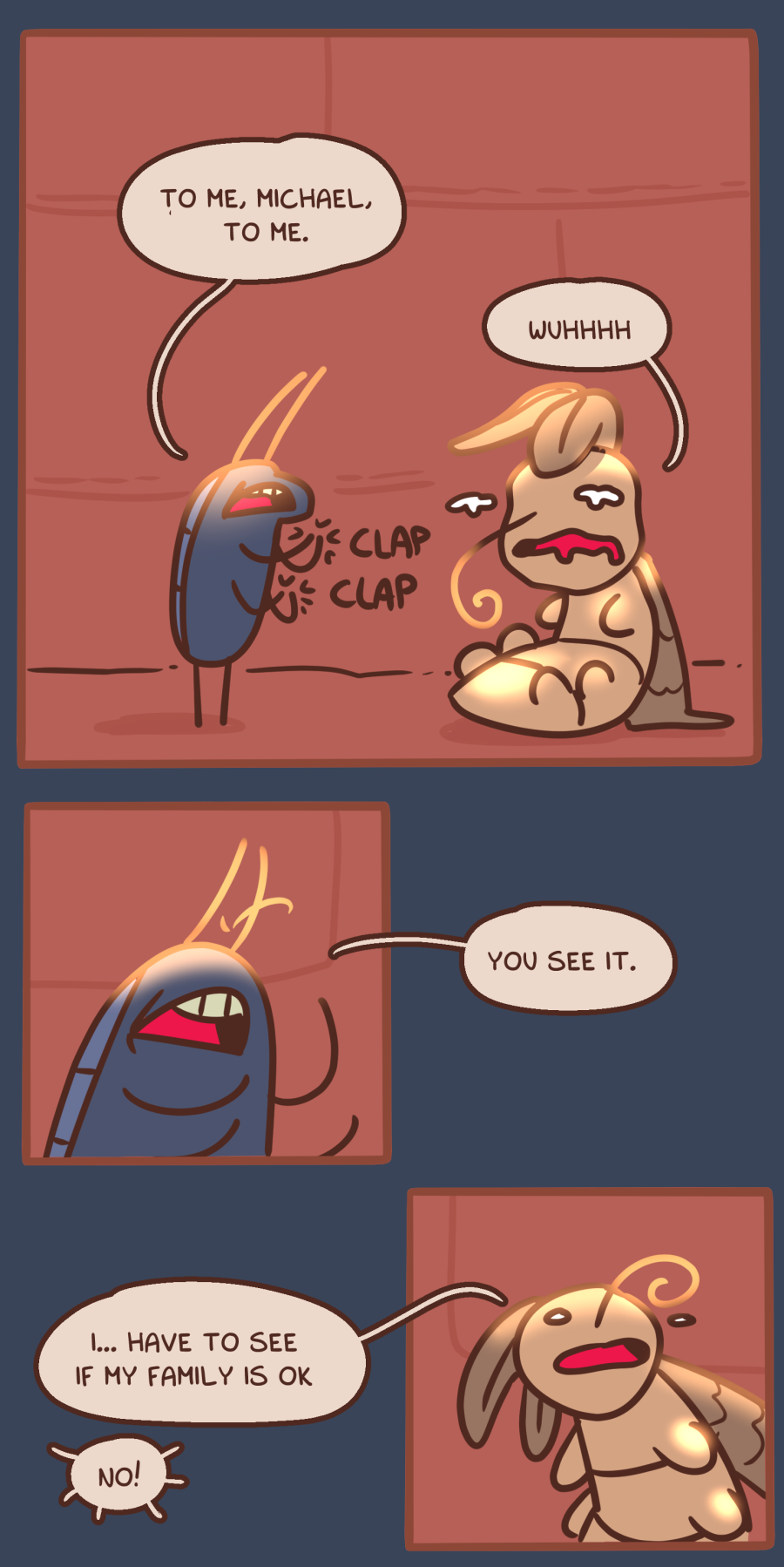 Read Critter Comics :: Moths - Farewell | Tapas Comics