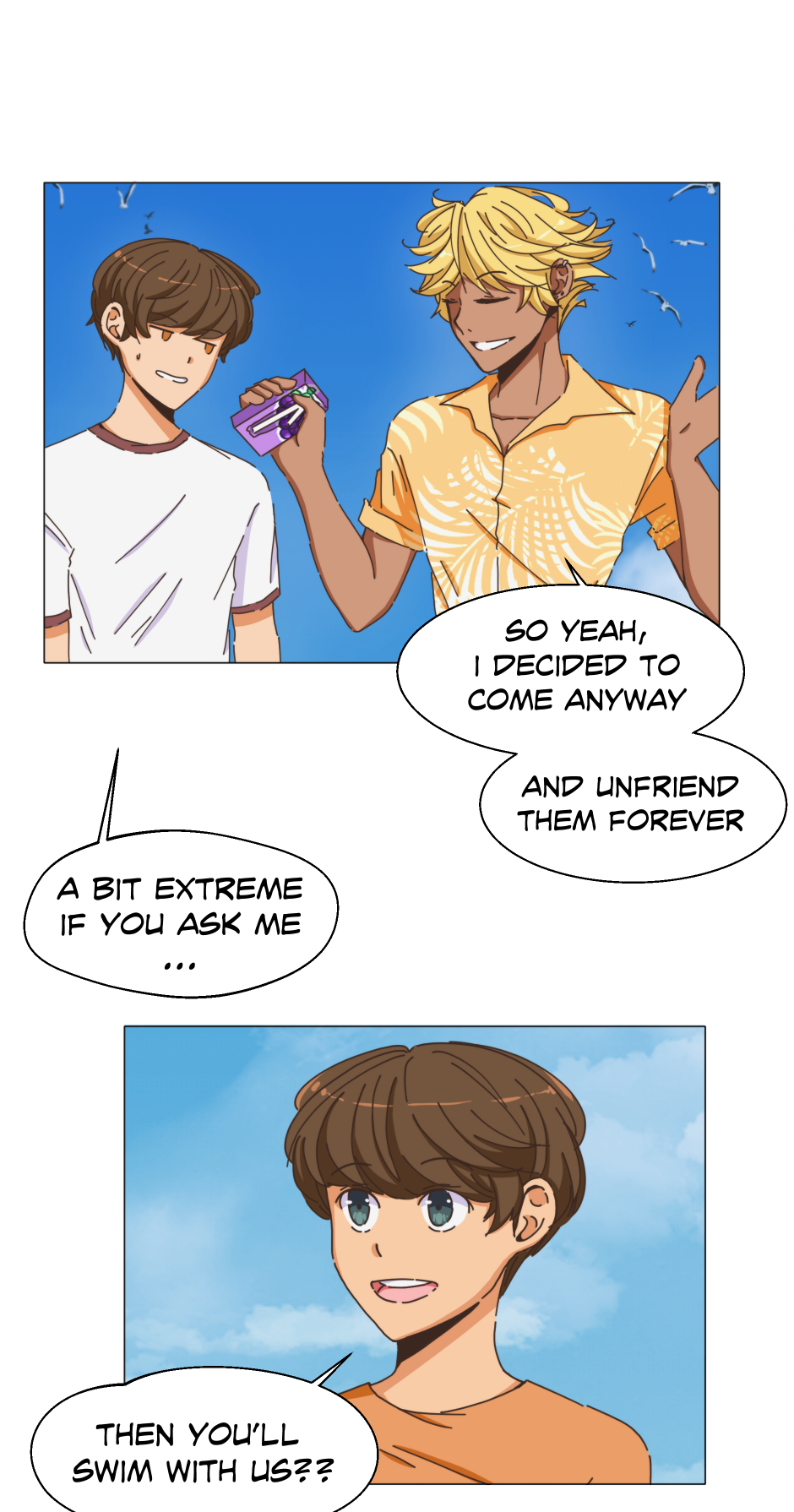 Read Summer boo :: Chap 4 Part 1 | Tapas Comics