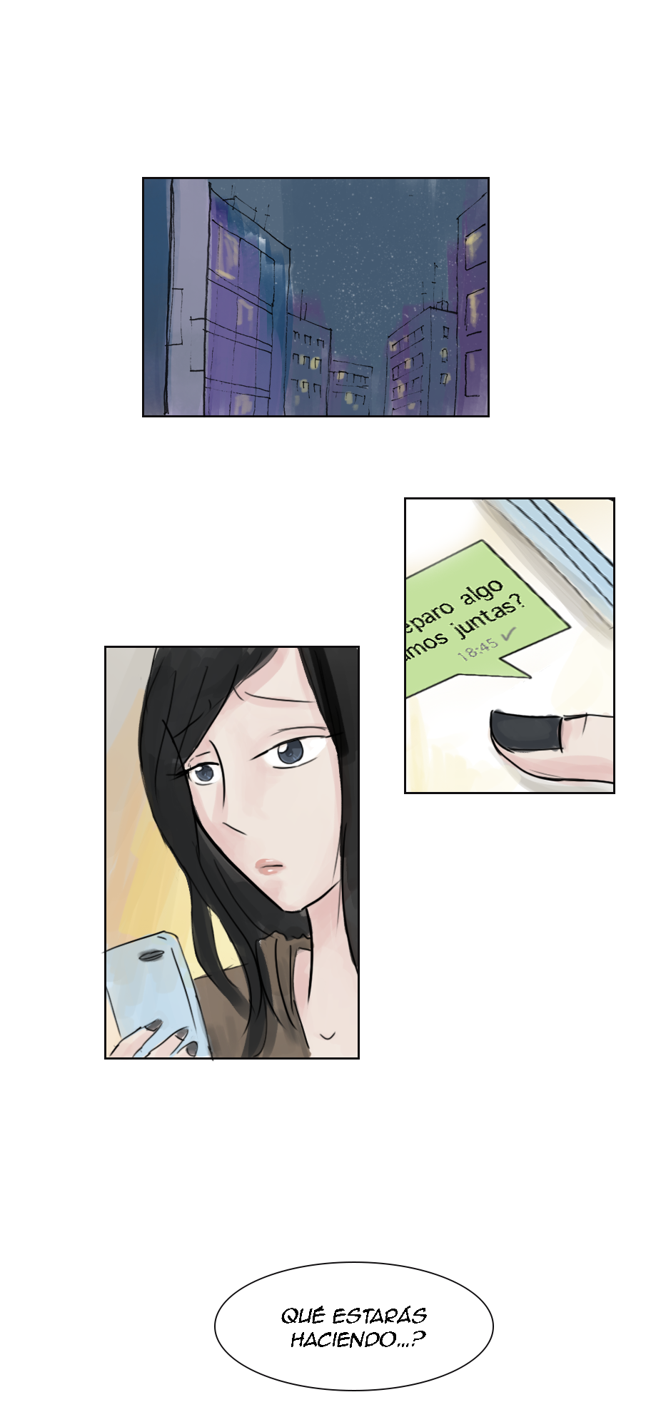 Read FLUTTERING FEELINGS FAN ART-ESPANOL :: CAPITULO 71 | Tapas Comics