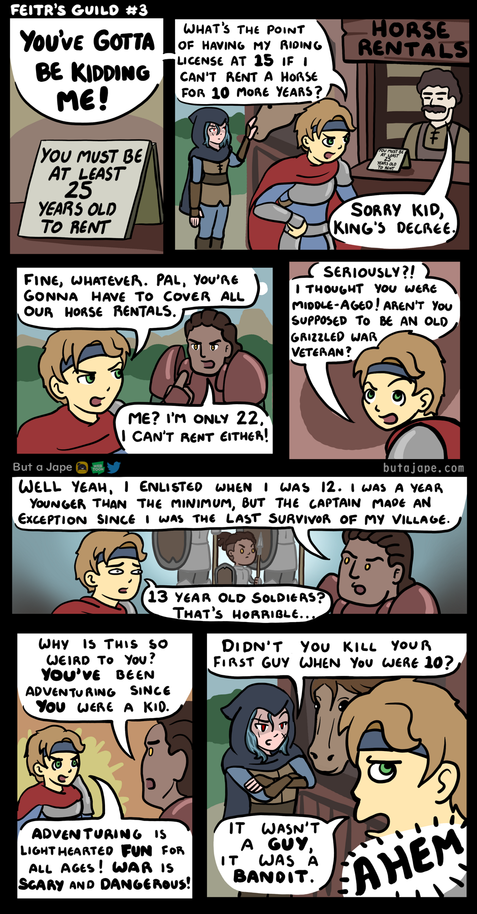 Read Feitr's Guild :: Age-Appropriate Adventuring | Tapas Comics