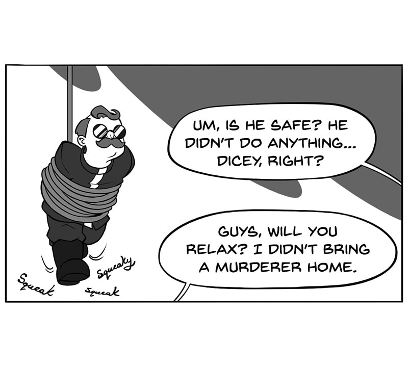 Read Roundhouse :: The End of Her Rope Pt. 2 | Tapas Comics