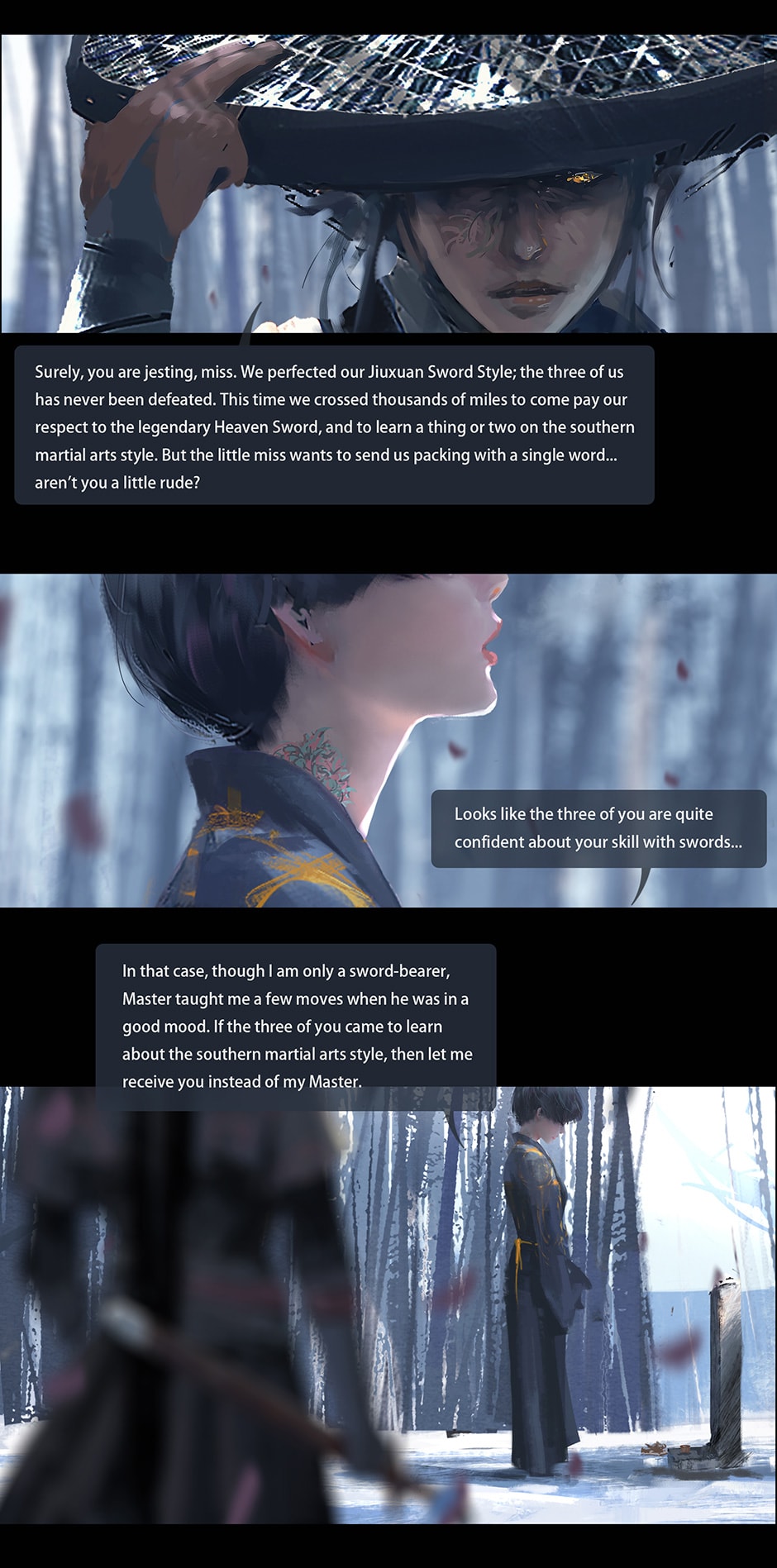 Read GhostBlade :: Chapter 7: Heaven Sword (Part I) | Tapas Comics