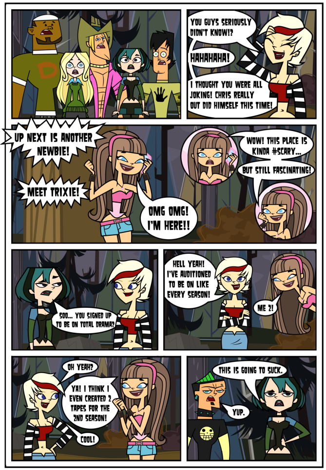 Read Total Drama Outcasts :: Arrival | Tapas Comics