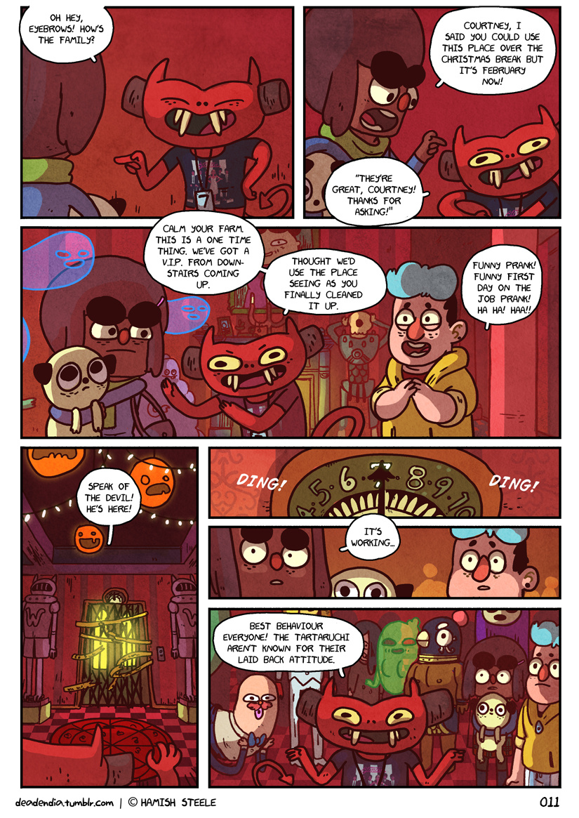Read DeadEndia: The Original Run :: 1. Enter | Tapas Comics