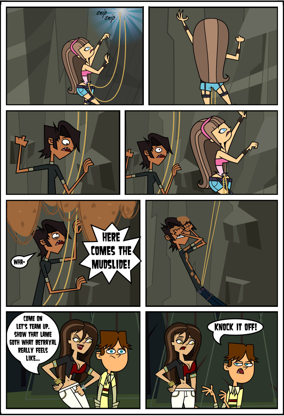 Read Total Drama Outcasts :: Obstacular Shleptacular | Tapas Comics