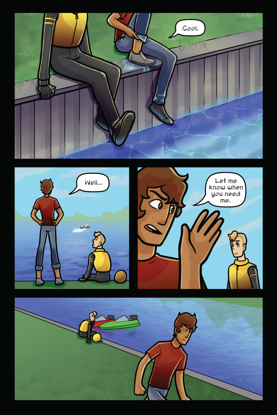 Read Going Overboard! :: Page 16: Well... | Tapas Comics