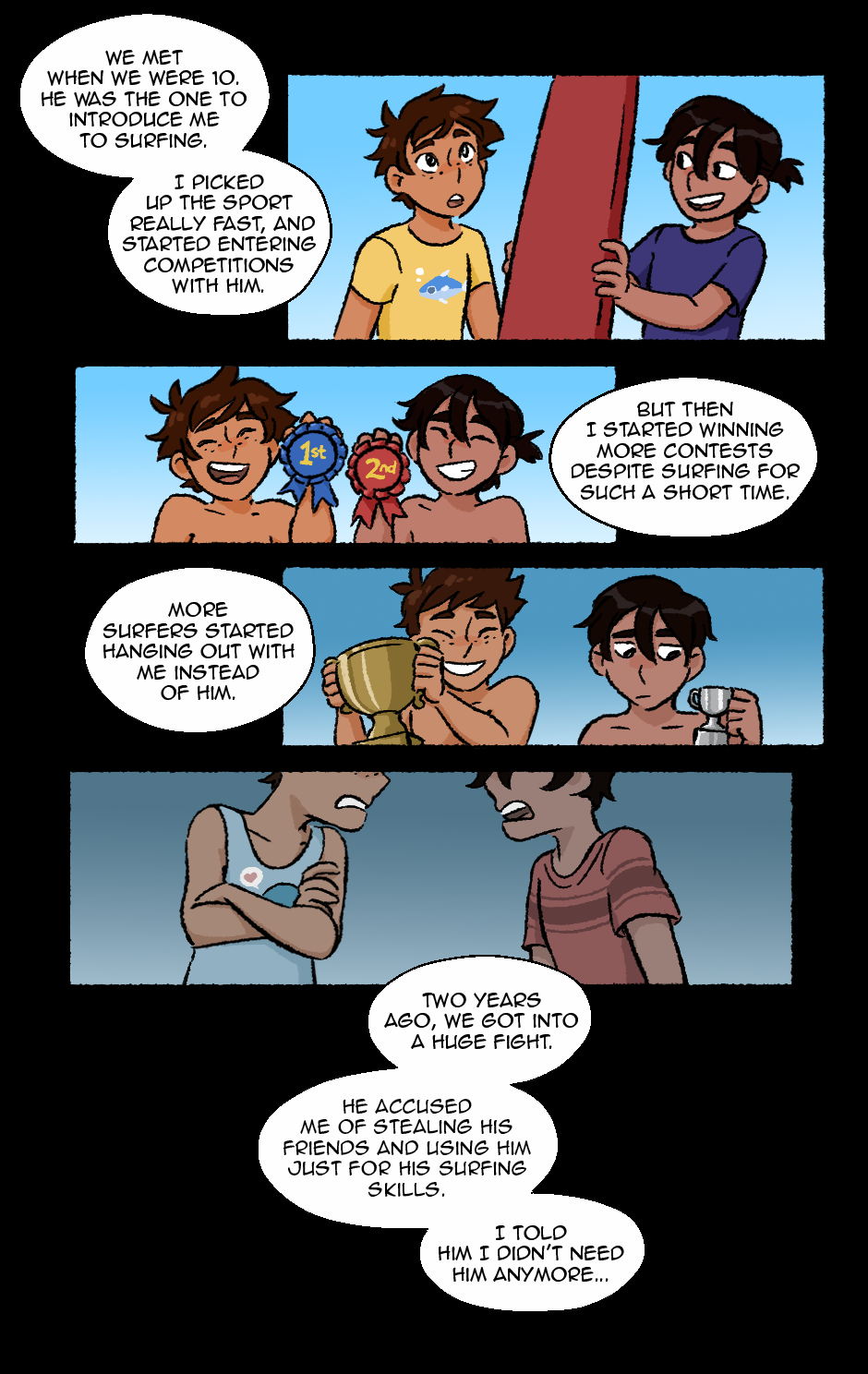 Read SPF 100+ :: Chapter Seven | Tapas Comics