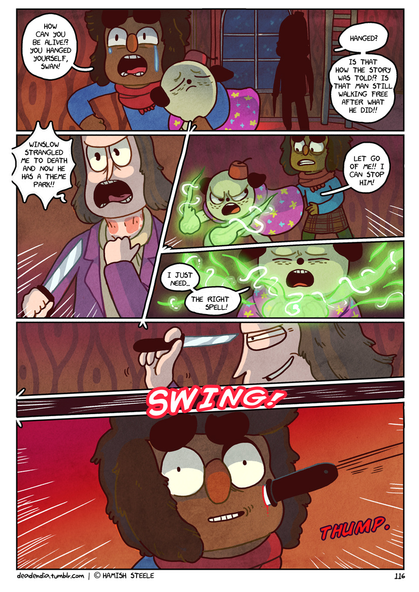 Read DeadEndia: The Original Run :: 6. Slasher | Tapas Comics