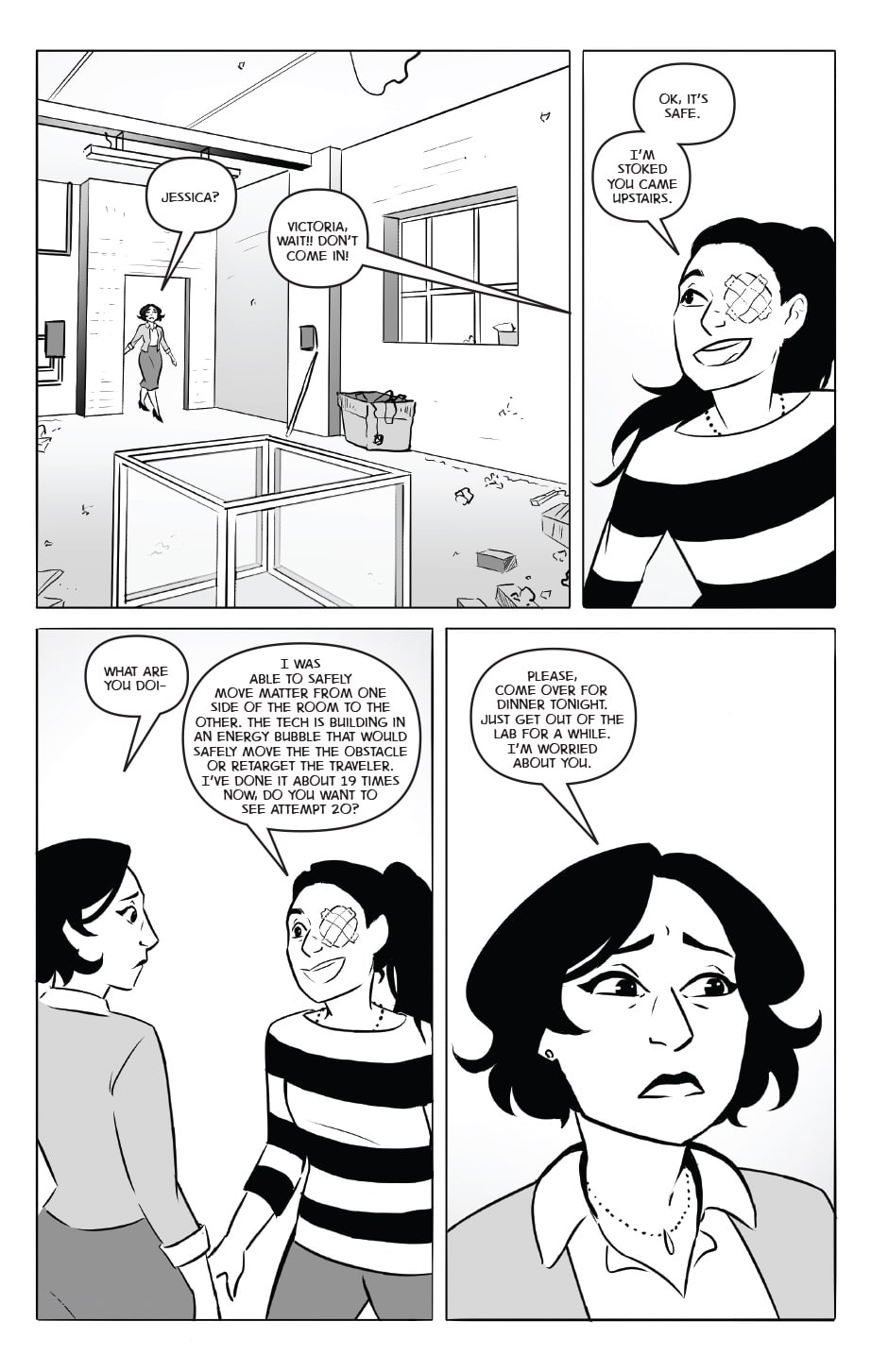 Read Teleport :: Issue 1 -Pg 11 | Tapas Comics