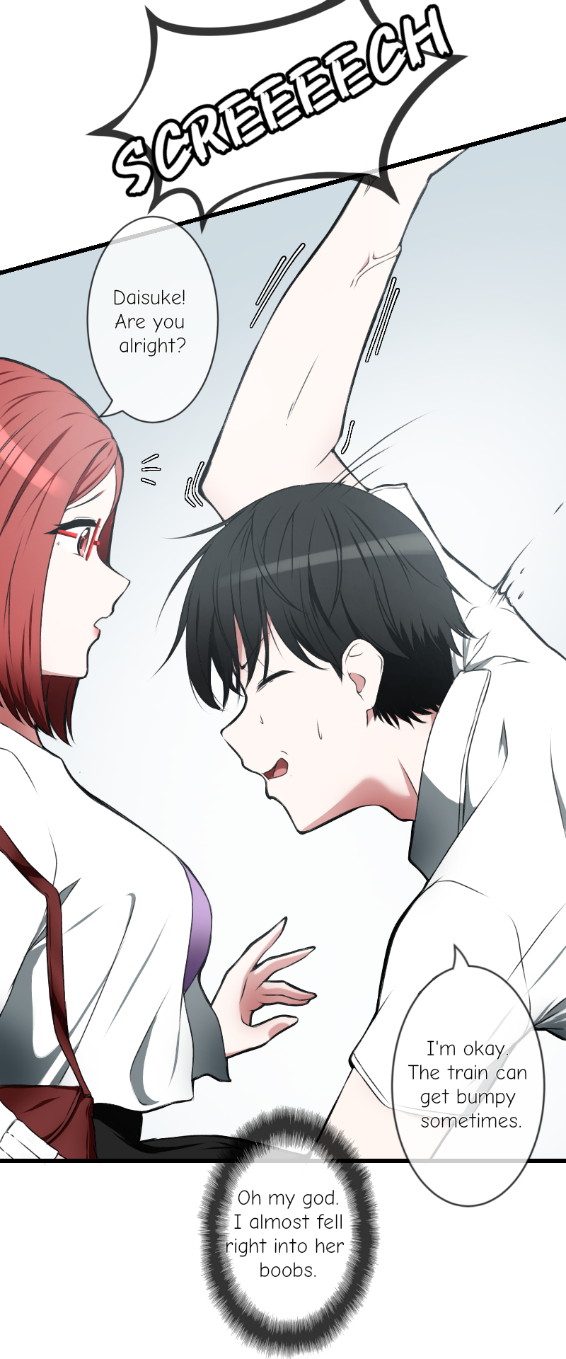 Read Maturity at Work :: 7. On a Crowded Train with a Kind Hearted, Bouncy Mother | Tapas Comics