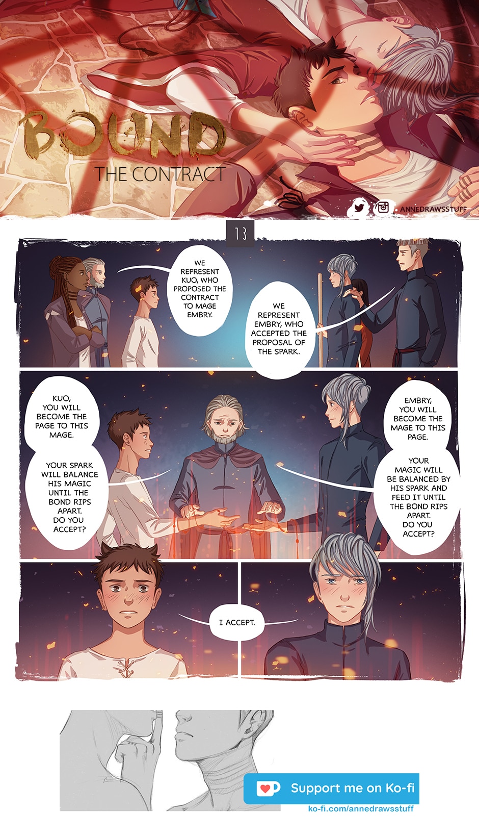 Read Bound-The Contract :: The Contract - page 13 | Tapas Comics